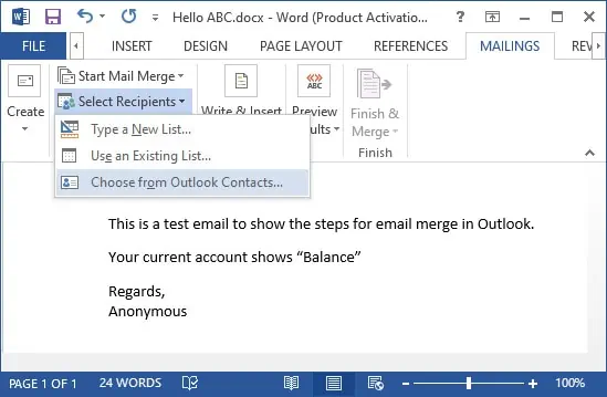 Afdruk samenvoegen in Outlook - Stapsgewijze handleiding - Mundo Geek