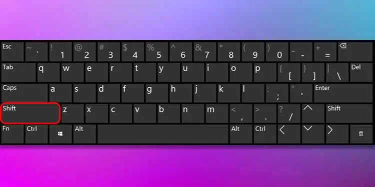Shift-toets werkt niet? Probeer deze 9 bewezen oplossingen - Mundo Geek