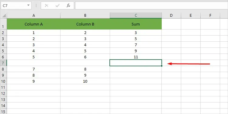 Hoe u de formule op de hele kolom in Excel kunt toepassen - Mundo Geek