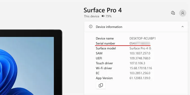 5 manieren om het serienummer op Surface Laptop te controleren - Mundo Geek