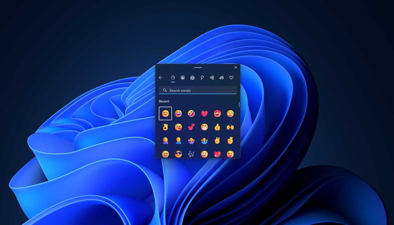 De grote update van de taakbalk van Windows 11 zou een nieuwe emoji-knop kunnen toevoegen