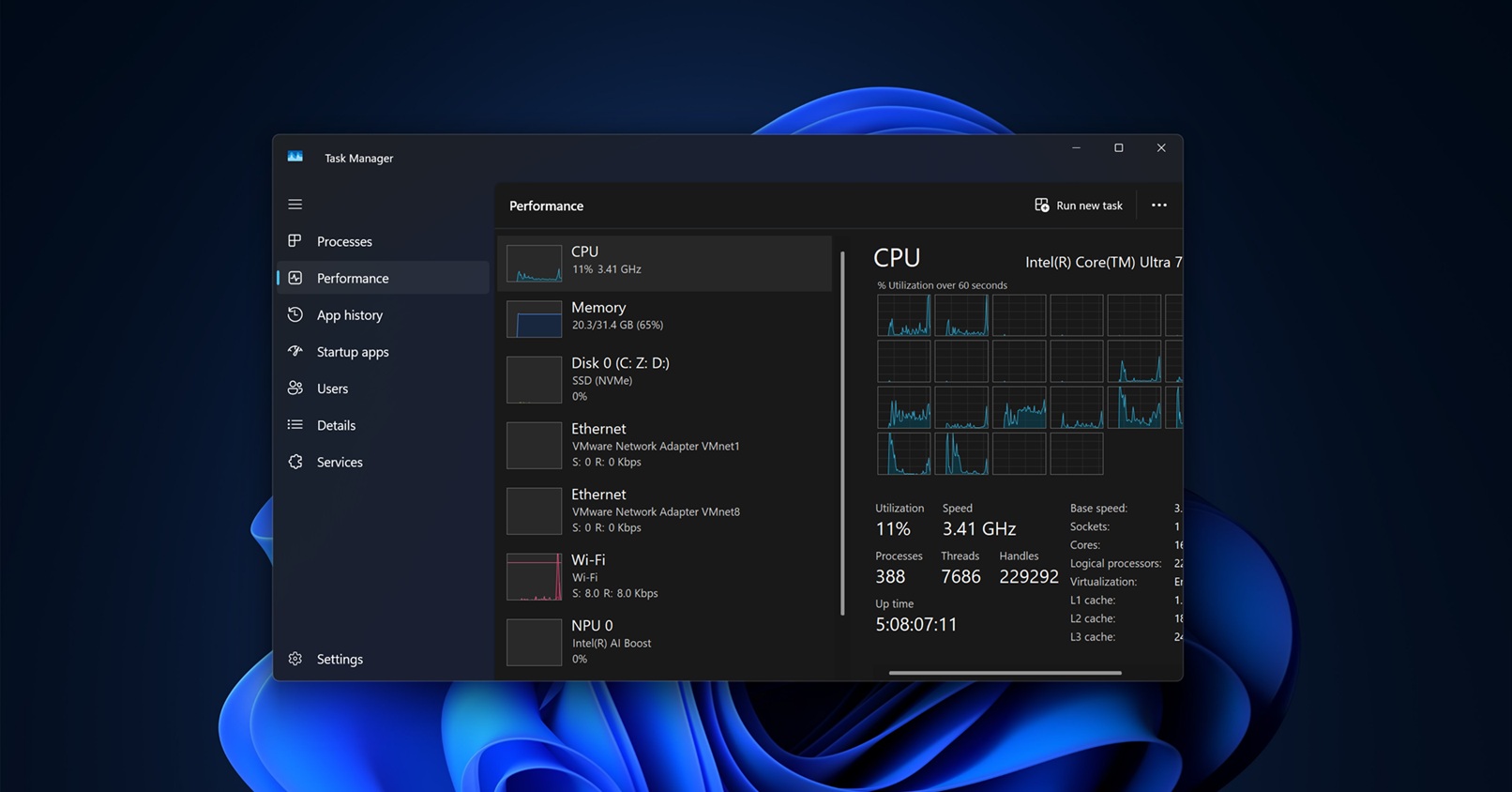 Verward door de CPU -nummers van Task Manager? Windows 11 is het ...