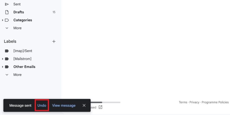Hoe u een e-mail in Gmail kunt intrekken of ongedaan kunt maken