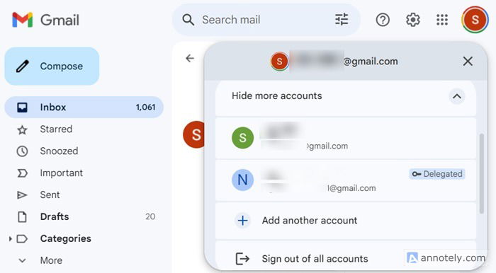 Hoe u meerdere Gmail-accounts kunt beheren en e-mail op één plek kunt controleren - Mundo Geek