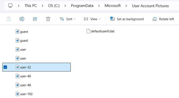 Hoe u standaard gebruikersaccountafbeelding in Windows kunt wijzigen