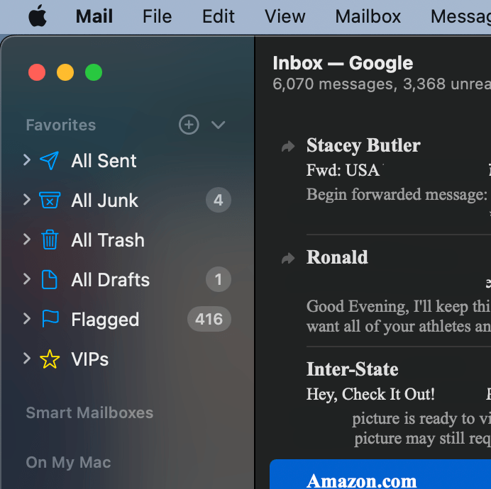 Wat te doen als 'alle inboxen' in e -mail zijn verdwenen op Mac, iPhone of iPad - Mundo Geek