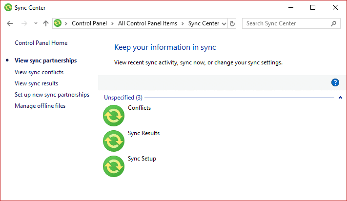 Wat is Sync Center en hoe gebruik je het in Windows?