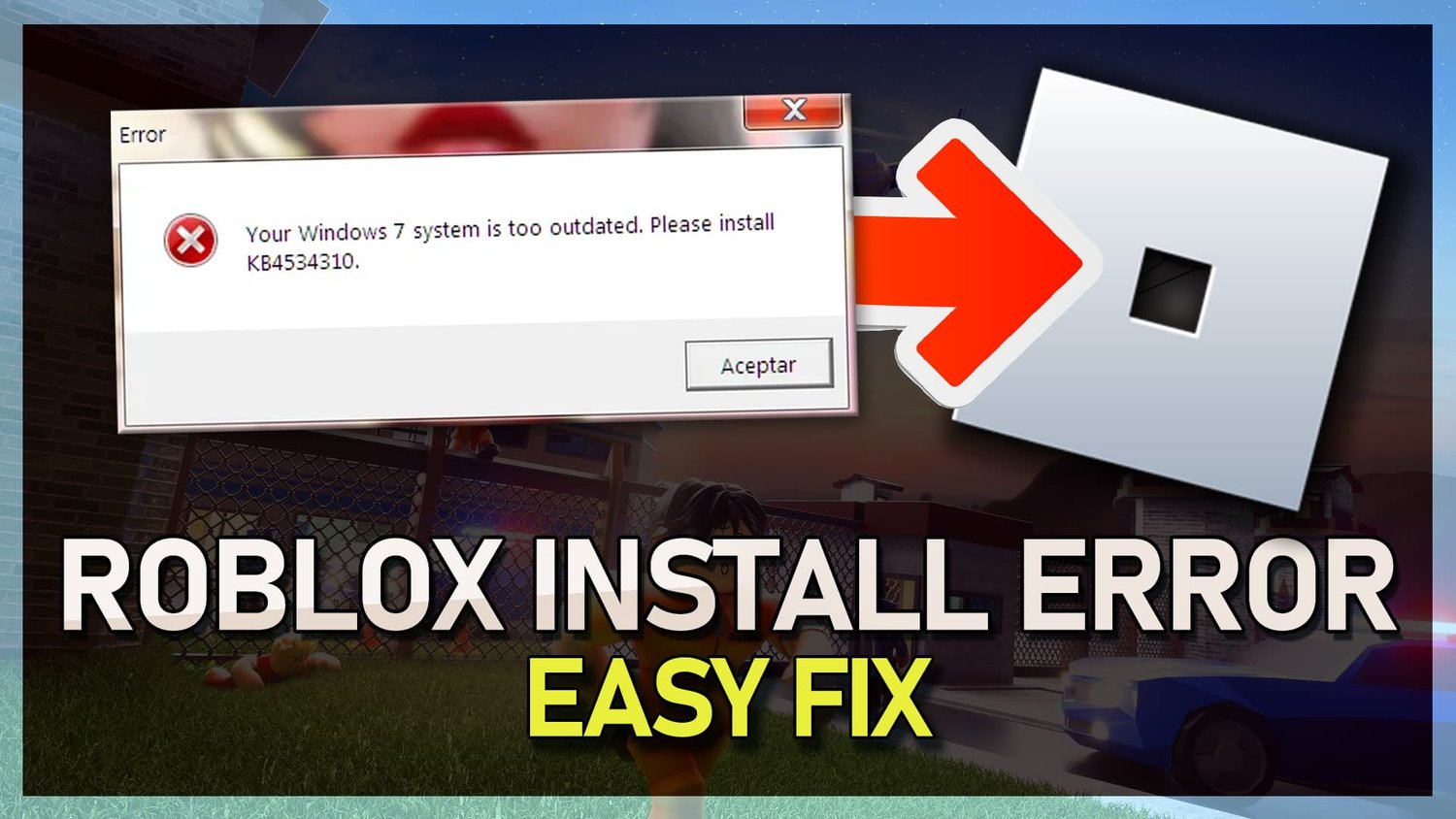 Hvordan fikse Roblox Install -feil KB4534310 - Versjonsfeil på PC