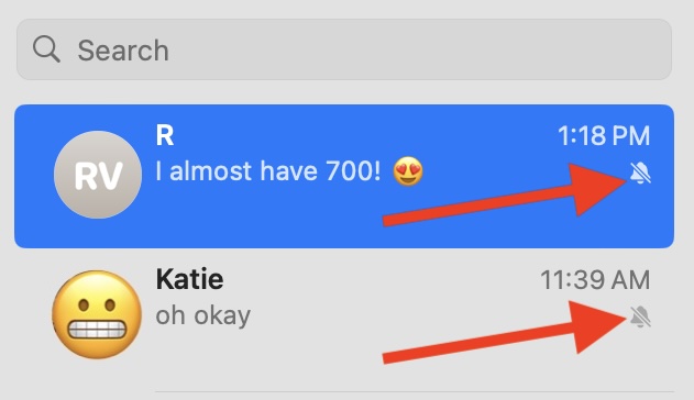 Hva betyr klokken med linje gjennom det i meldinger? Bell-ikon på ...