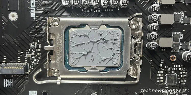 Hvor mye termisk lim på CPU? Når er det for mye - Mundo Geek