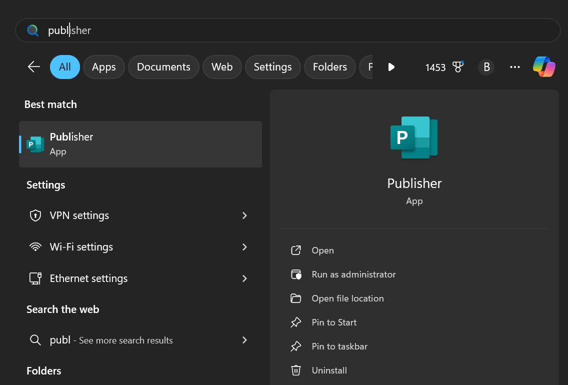 Etter Skype blir Microsoft Publisher (.pub) avviklet. Microsoft sier ...