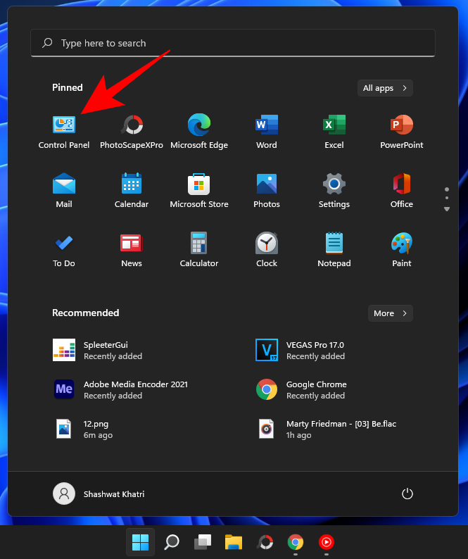 Hvordan åpne kontrollpanel i Windows 11 - Mundo Geek