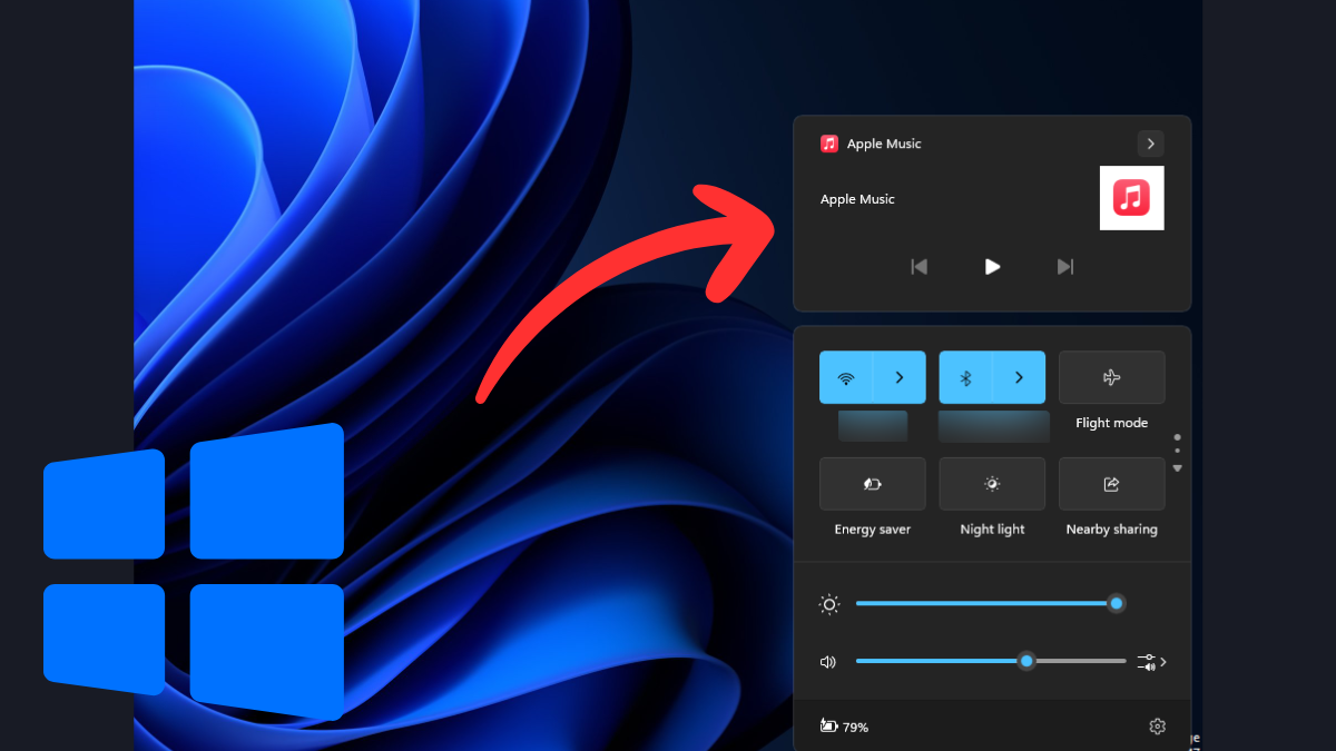 Hvordan deaktivere mediekontroller overlegg i Windows 11 raske innstillinger