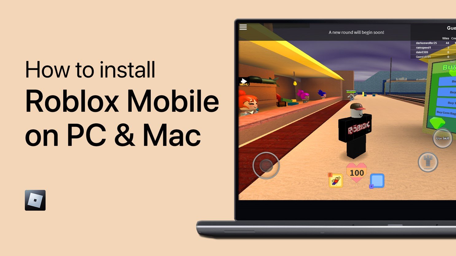Jak pobrać i zainstalować Roblox Mobile na PC