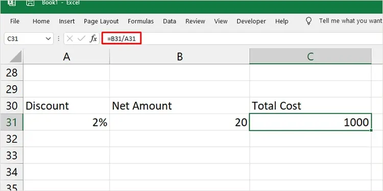 Jak obliczyć formułę procentową w programie Excel - Mundo Geek