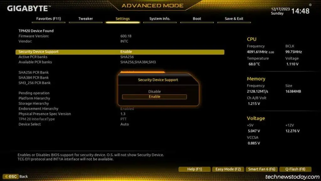 Jak włączyć moduł TPM 2.0 w systemie BIOS - Mundo Geek