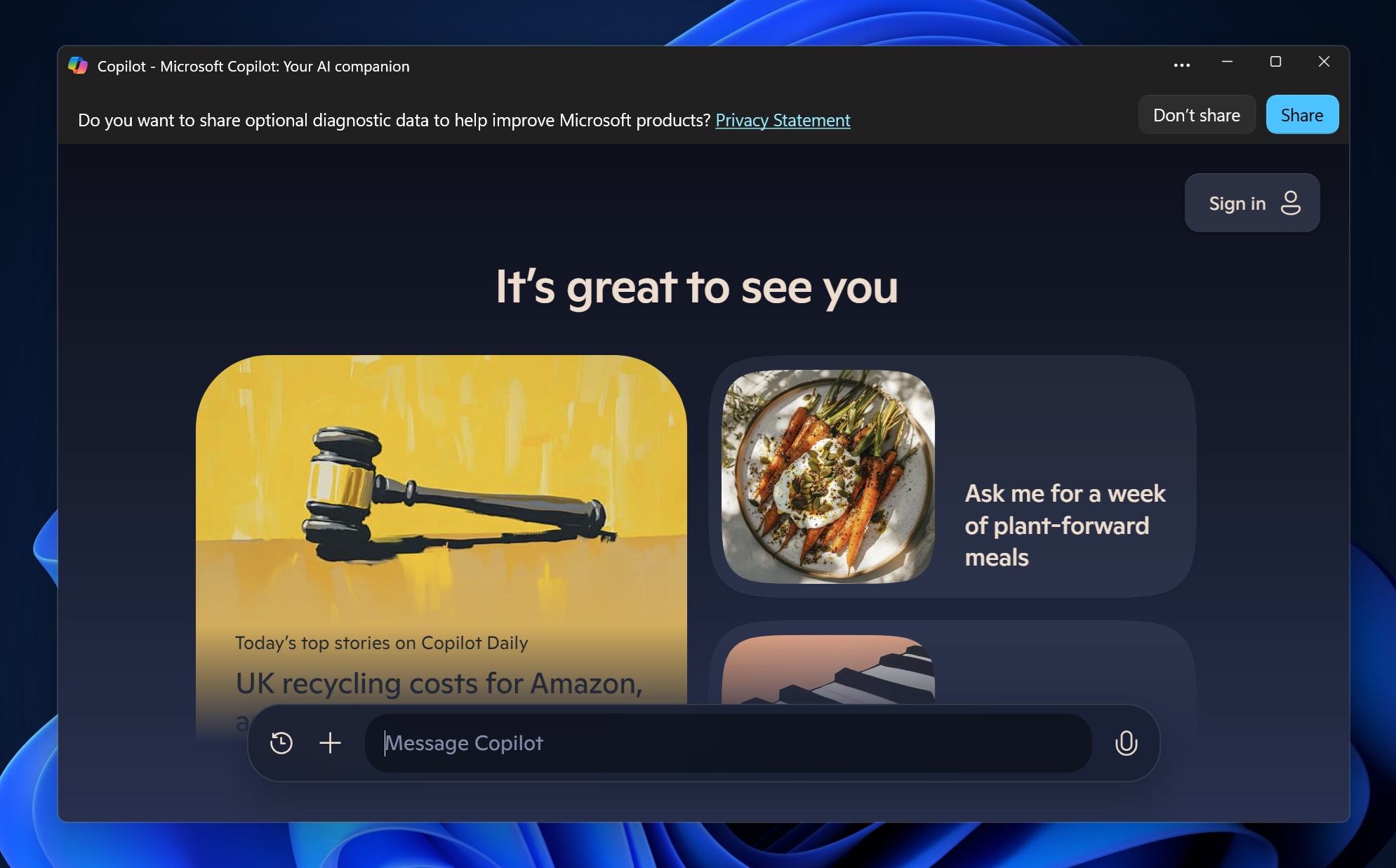 Nowy natywny Copilot systemu Windows 11 jest dostępny dla wszystkich ...