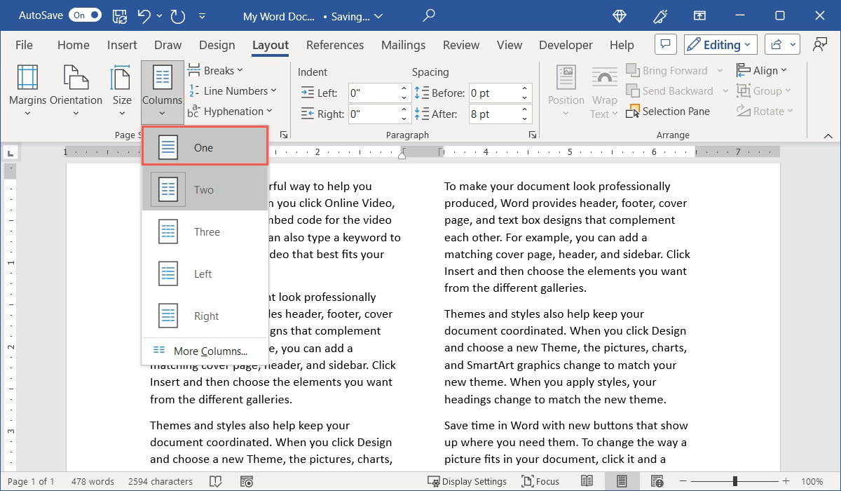 Jak dodawać i formatować kolumny w programie Microsoft Word - Mundo Geek