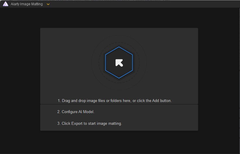 Usuwanie tła obrazu AI jest łatwe dzięki matowaniu obrazu Airty