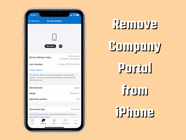 Como remover o portal da empresa do iPhone [atualizado]