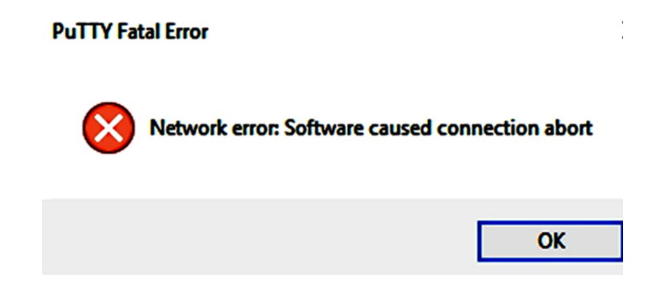 Como corrigir erro de interrupção de conexão causado pelo software ...