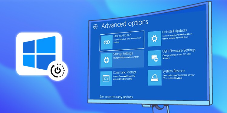 5 maneiras de inicializar na opção de inicialização avançada no Windows ...