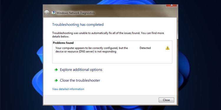 8 maneiras de corrigir o erro “O servidor DNS não está respondendo ...