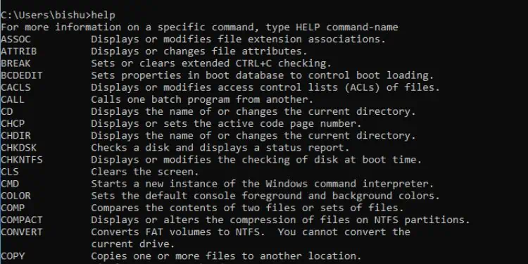 50 comandos mais usados no prompt de comando (com exemplos) - Mundo Geek