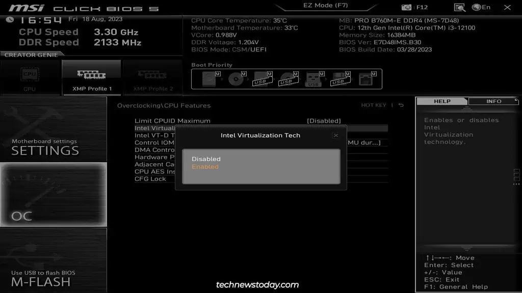 Como habilitar a virtualização no BIOS MSI - Mundo Geek