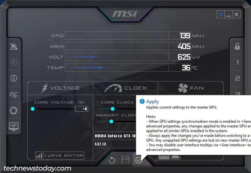 “Overclocking MSI Afterburner: um guia passo a passo” - Mundo Geek