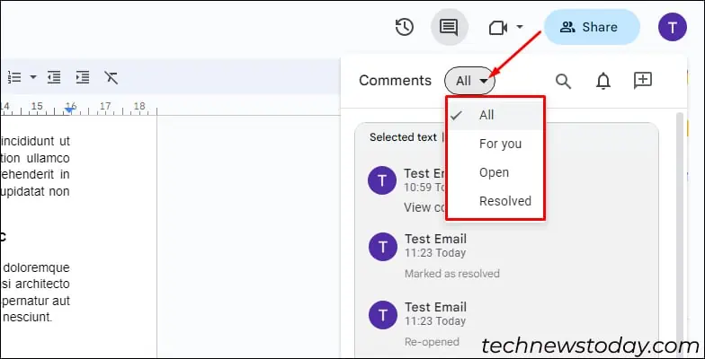Como visualizar comentários no Google Docs - Mundo Geek