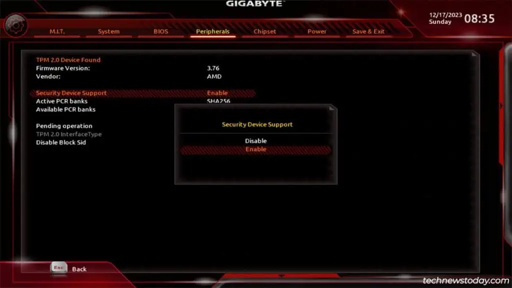 Como ativar o TPM em uma placa-mãe Gigabyte - Mundo Geek