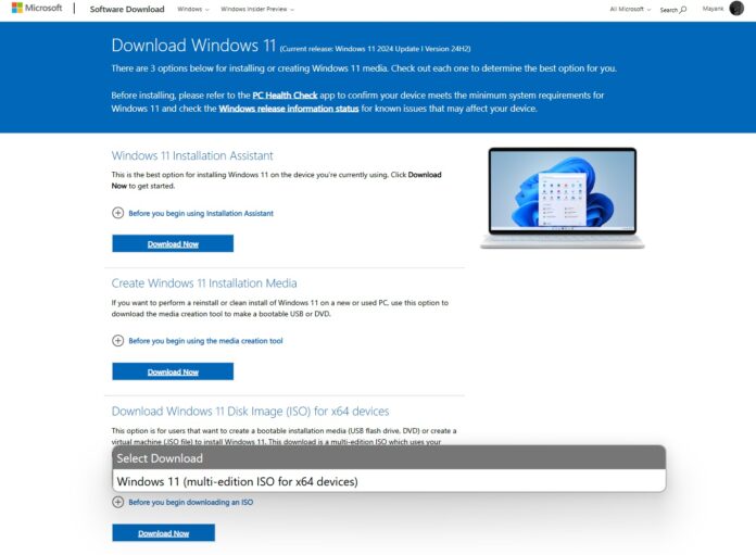 Baixe o Windows 11 24H2 ISO (instalador offline), lançamento oficial ...