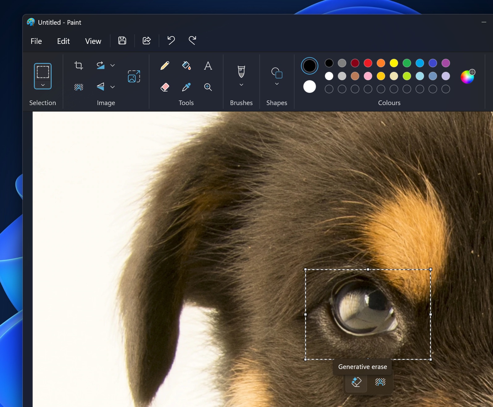 O apagamento generativo do Microsoft Paint AI do Windows 11 agora está ...