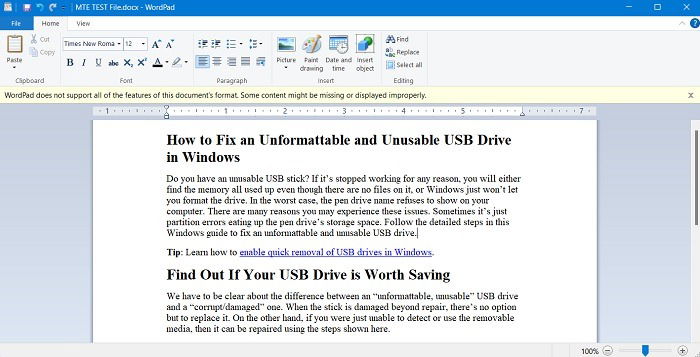 Como abrir um arquivo DOCX sem o Microsoft Office