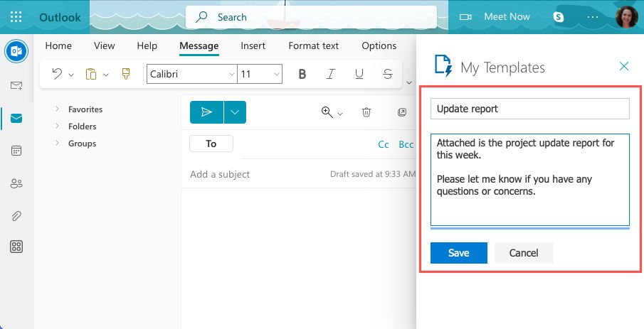 Como criar e usar modelos de email no Microsoft Outlook - Mundo Geek