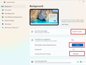 Como definir o papel de parede diário do Bing como plano de fundo da ...