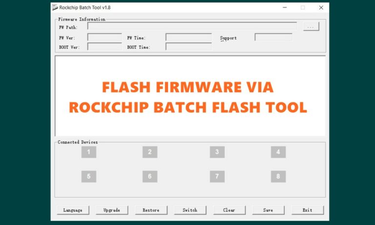 Baixe a ferramenta Rockchip Batch Flash [todas as versões] – Como ...