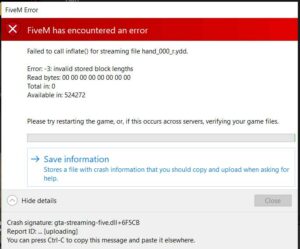 Todos os códigos de erro do FIVEM e suas correções 2024 - Mundo Geek
