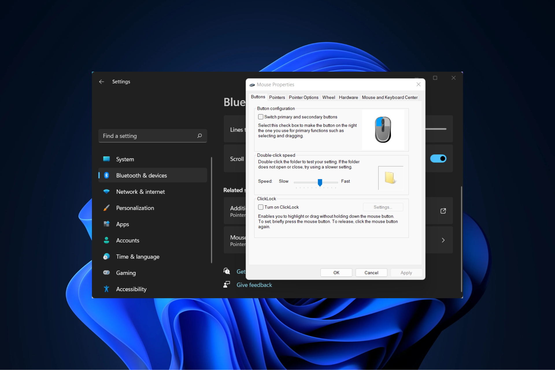 O clique do mouse no Windows 11 não funciona: como consertar facilmente ...