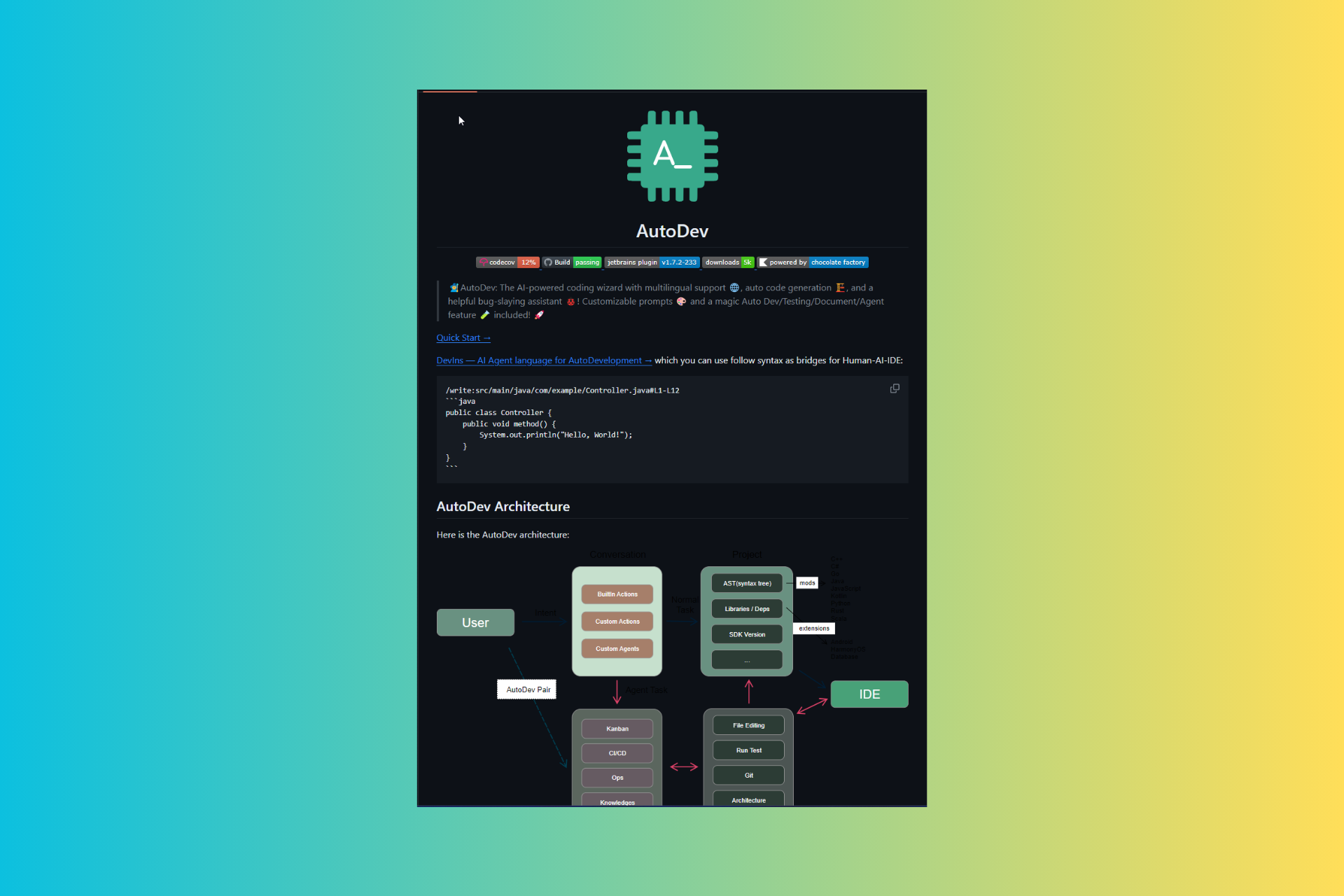 Meet Autodev: Estrutura de Desenvolvimento de Software, acionada pela Microsoft, da Microsoft