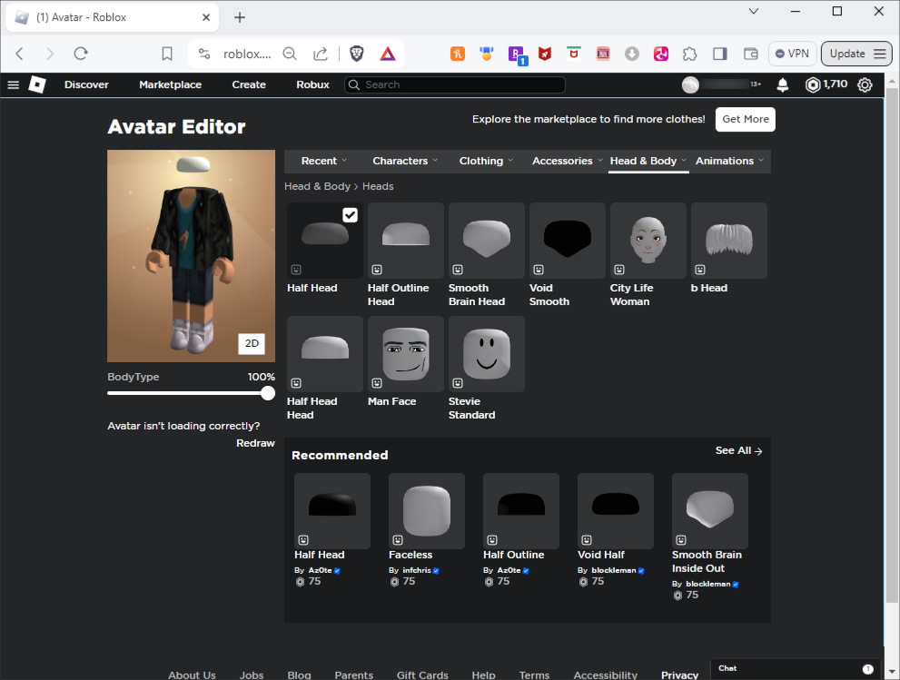 Roblox: Como obter a cabeça sem cabeça - Mundo Geek