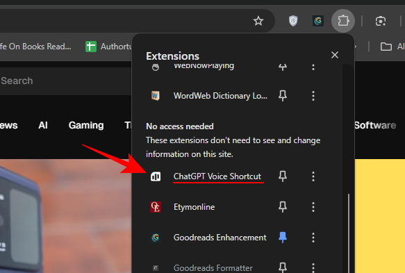 Como usar o atalho para acessar o modo de voz ChatGPT e perguntar sobre ...