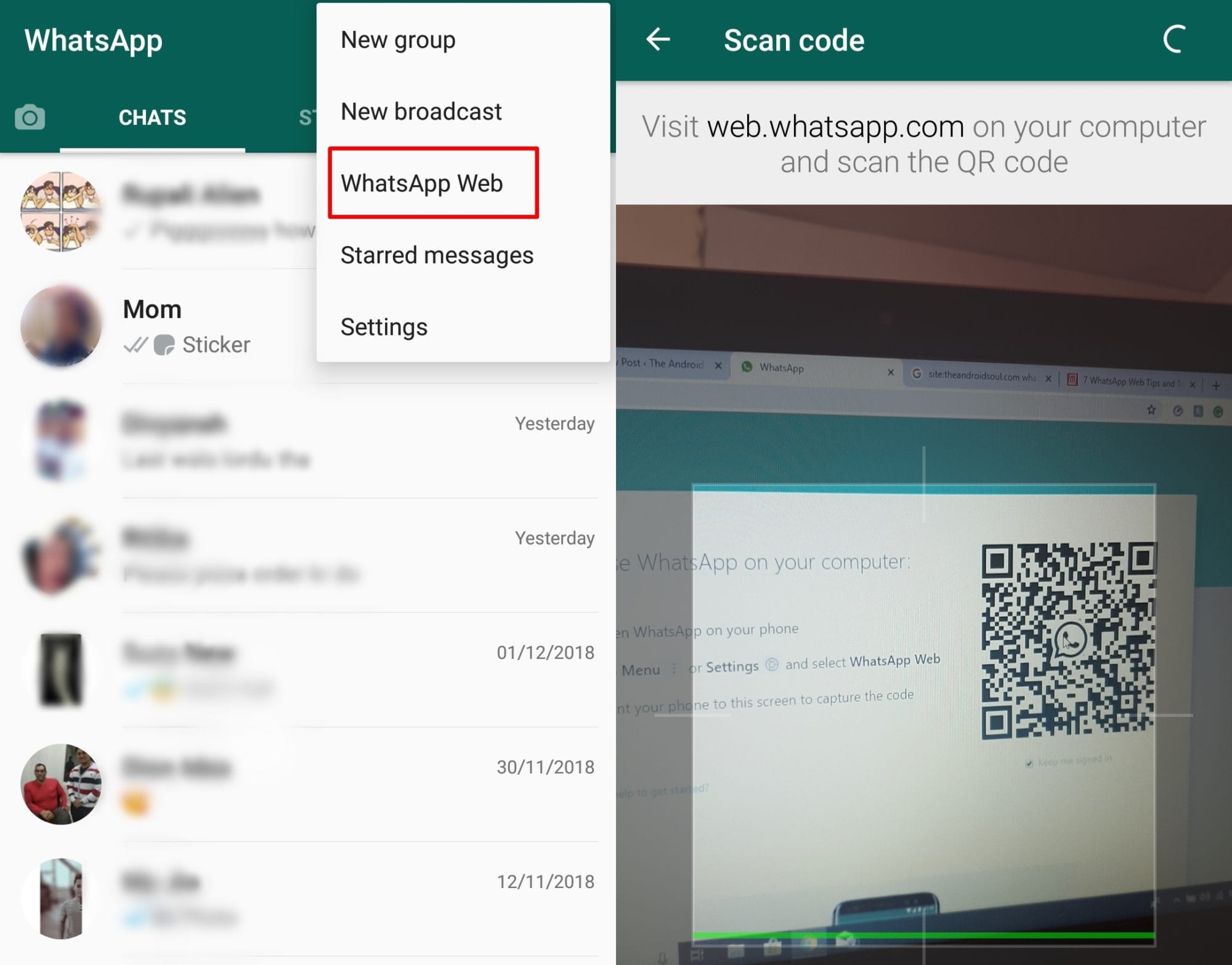 Como usar o WhatsApp Web