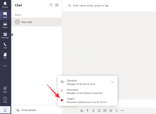 Como enviar uma mensagem urgente nas equipes da Microsoft - Mundo Geek
