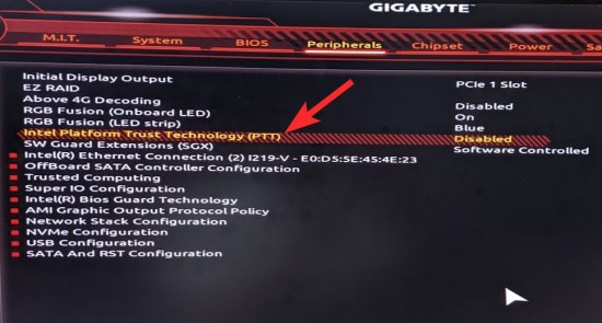 Como habilitar o TPM 2.0 e inicialização segura no BIOS para Windows 11