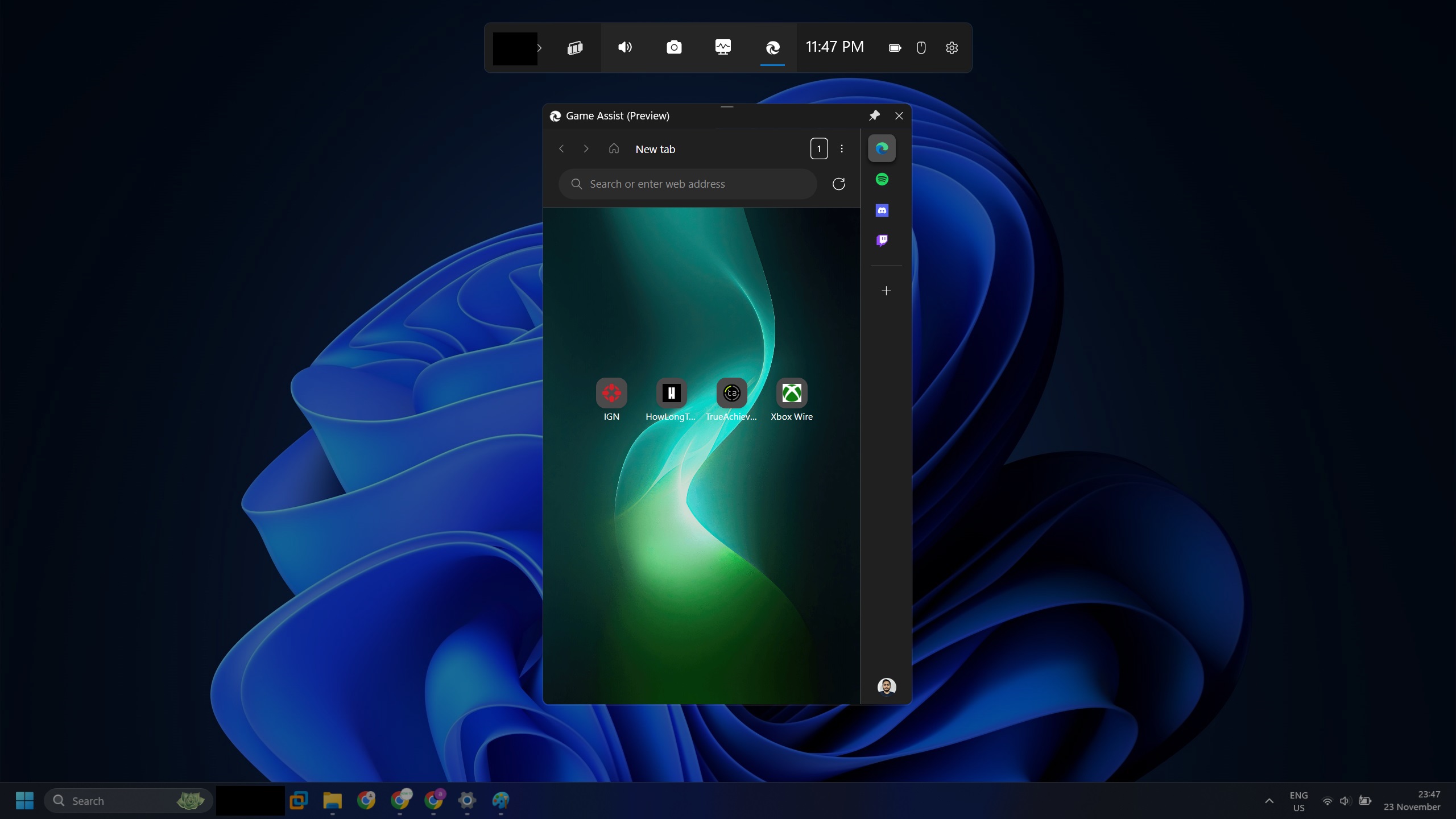Practic: noua funcție de joc „Game Assist” a Microsoft Edge pe Windows 11