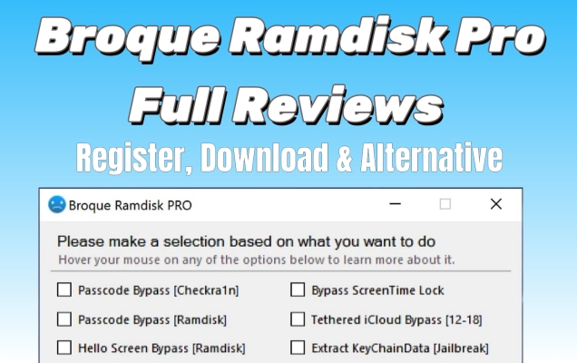 Senaste recensioner: Fungerar brodisk pro icloud bypass?