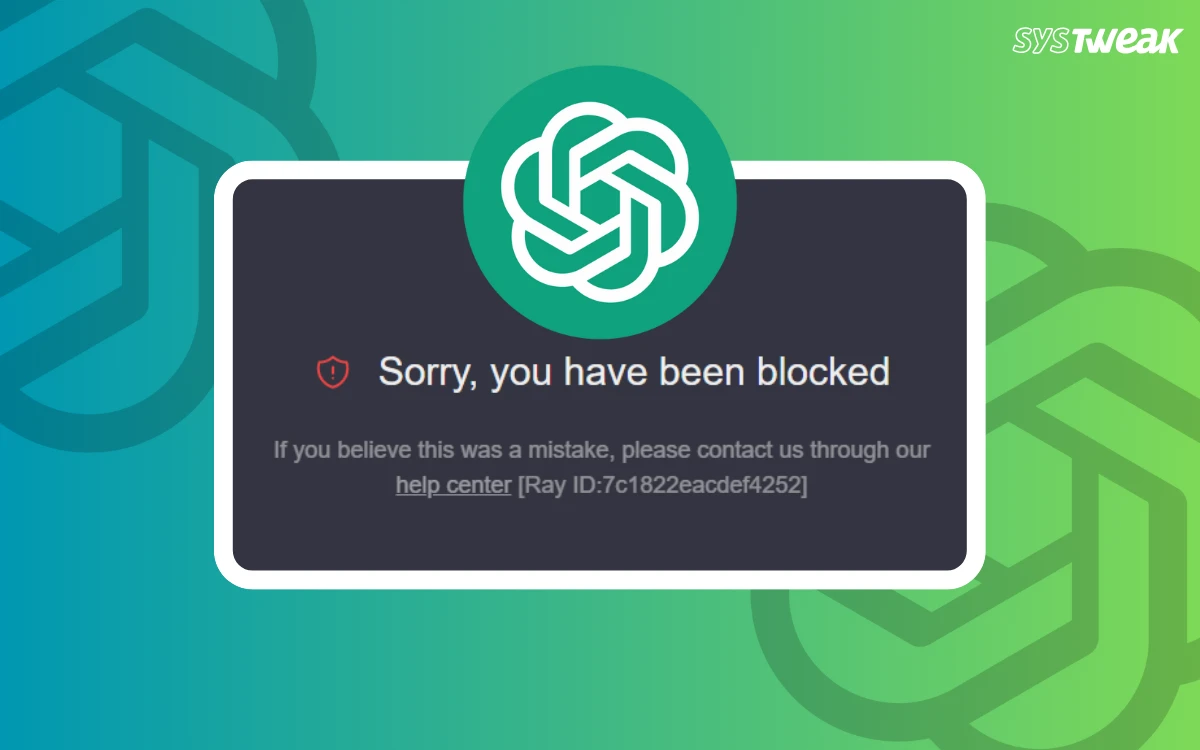 Hur fixar jag Ledsen att du har blivit blockerad -fel - chatgpt ...