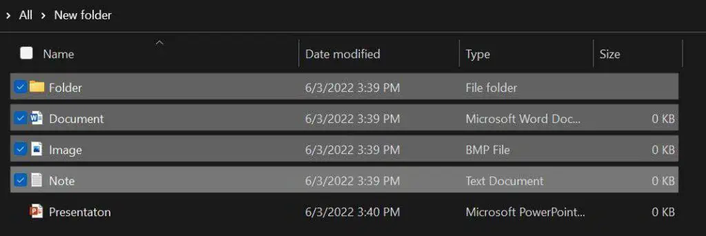 Hur man väljer flera filer i Windows 10 och 11? - Mundo Geek